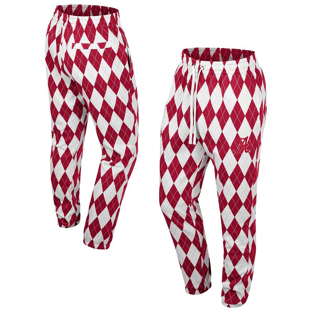 Men's Colosseum Crimson Alabama Crimson Tide The Dealio Pants