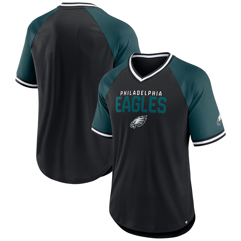 Men's Fanatics Black/Midnight Green Philadelphia Eagles Stand Tall ...