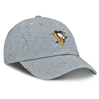 Women's Fanatics Gray Pittsburgh Penguins Heritage Snow Day Speckle ...