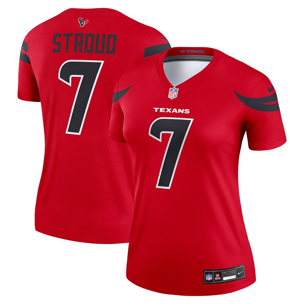 Women's Nike C.J. Stroud Red Houston Texans Alternate Legend Player ...