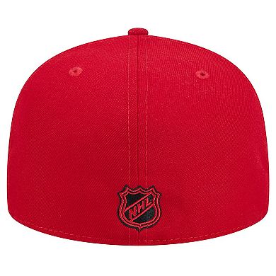 Men's New Era Red New Jersey Devils Core 59FIFTY Fitted Hat