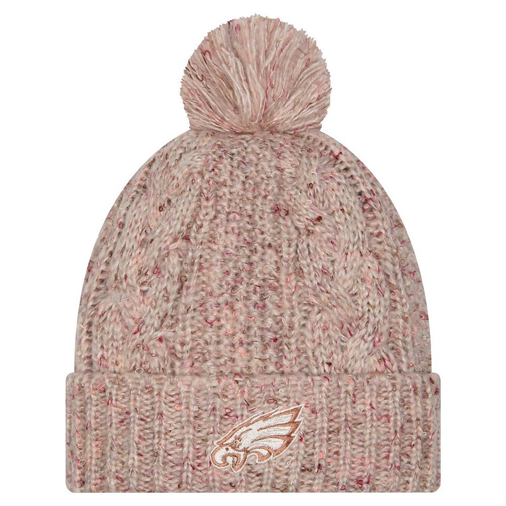 Women's New Era Stone Philadelphia Eagles Trendy Tone Cuffed Knit Hat ...