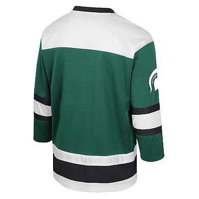 Men's Colosseum Green Michigan State Spartans Athletic Machine Fashion ...