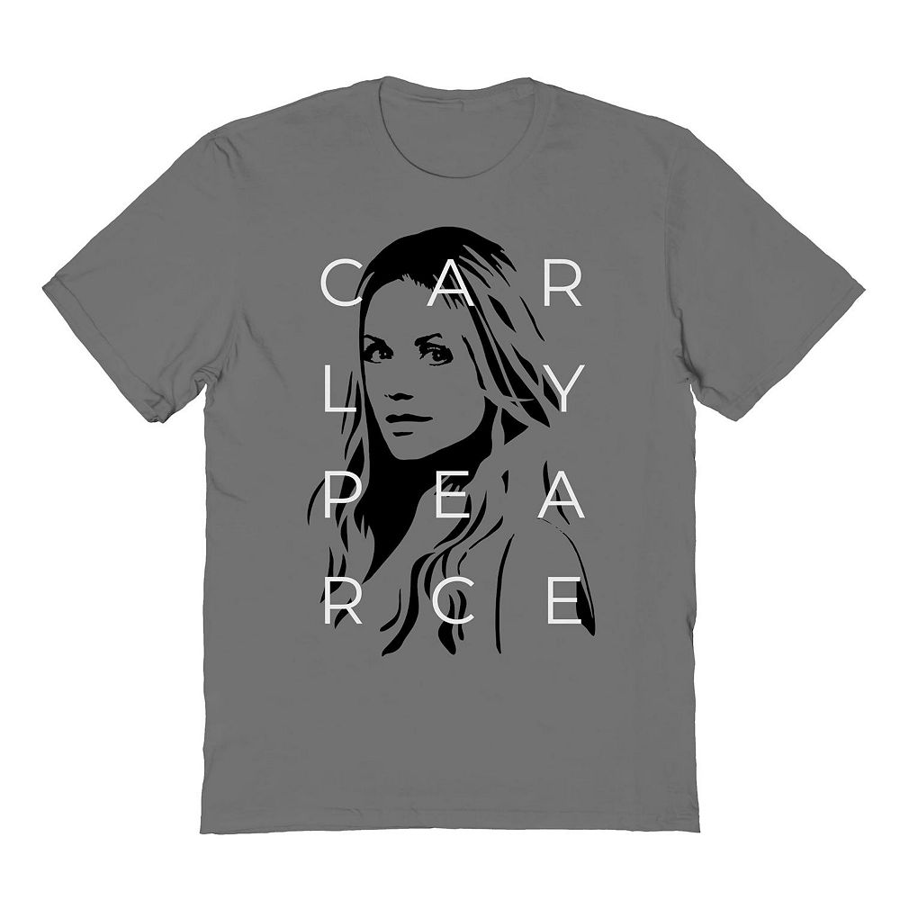 Men's Carly Pierce Face Graphic Tee