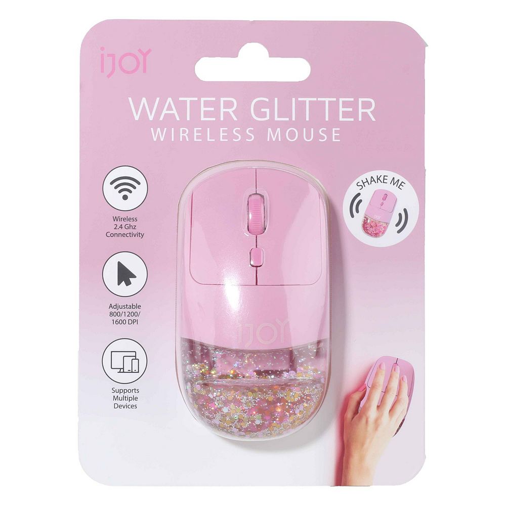 iJoy Water Glitter Computer Mouse - Styles May Vary