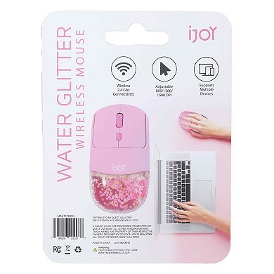 iJoy Water Glitter Computer Mouse - Styles May Vary