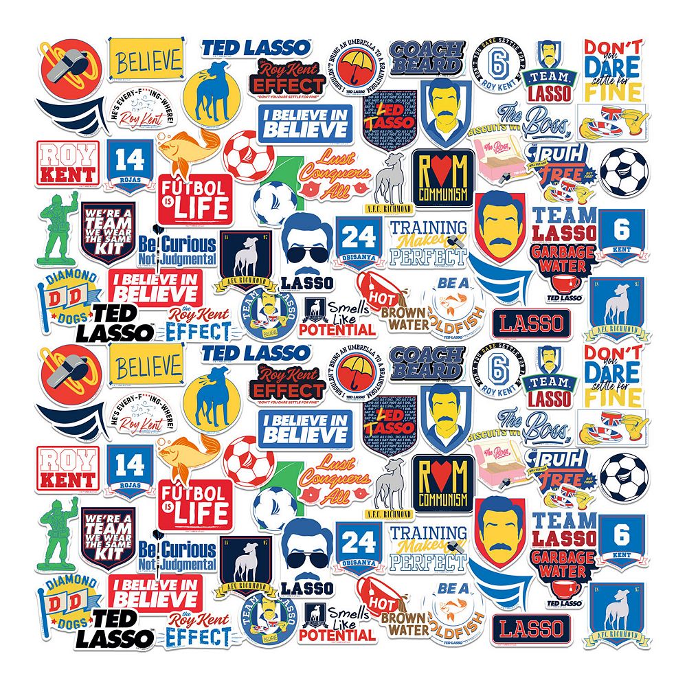 Ted Lasso Stickers Variety Pack