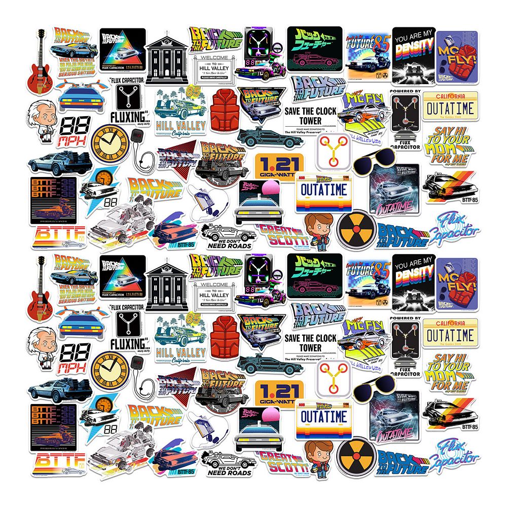Back to the Future Stickers Variety Pack