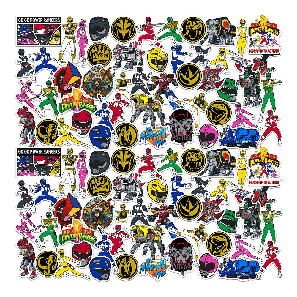 Power Rangers Stickers Variety Pack