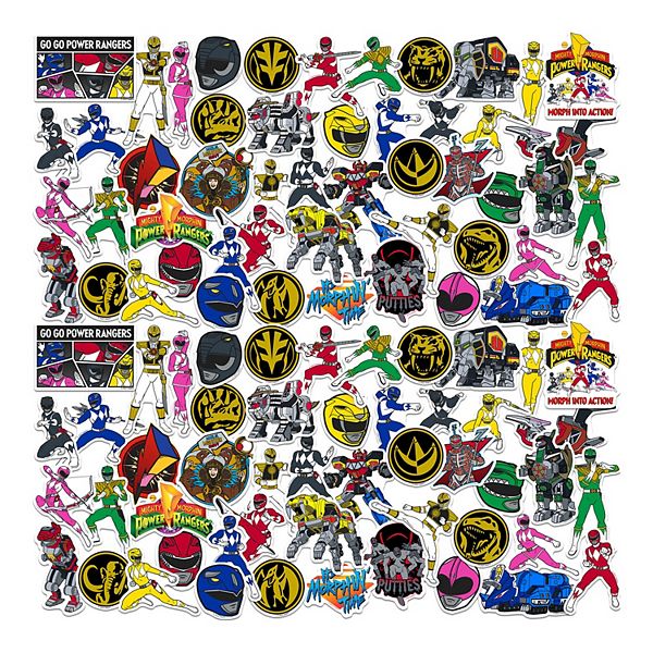 Power Rangers Stickers Variety Pack