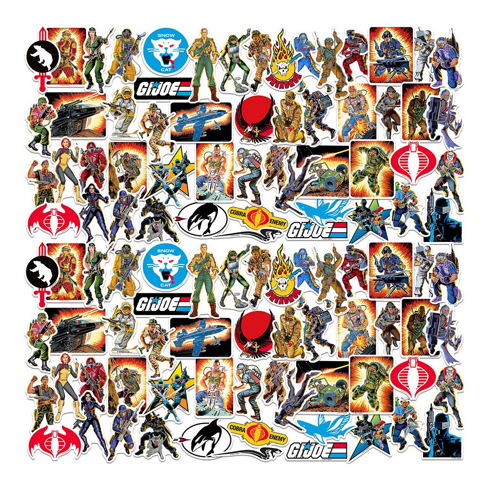 G.I. Joe Stickers Variety Pack