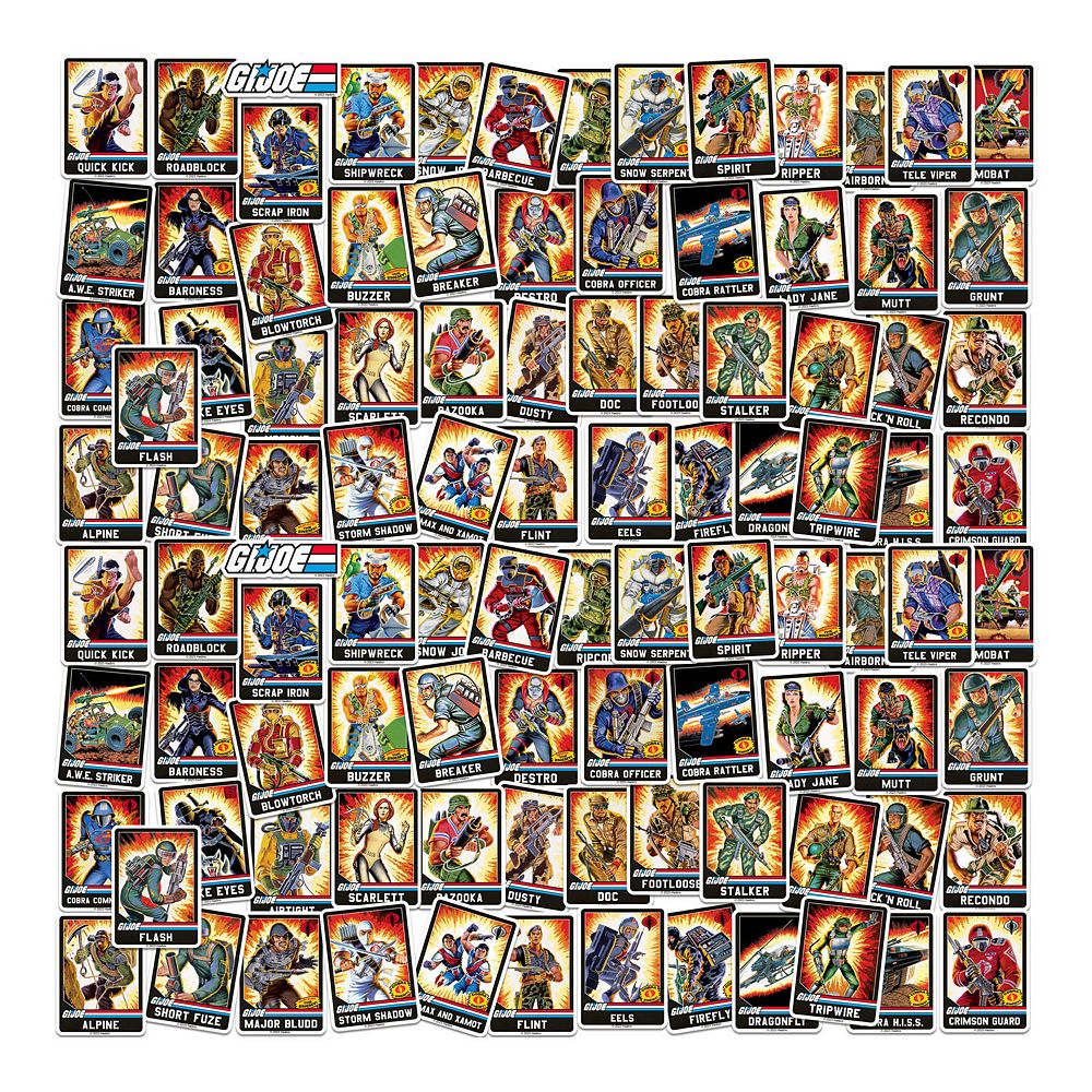 G.I. Joe 2 Stickers Variety Pack