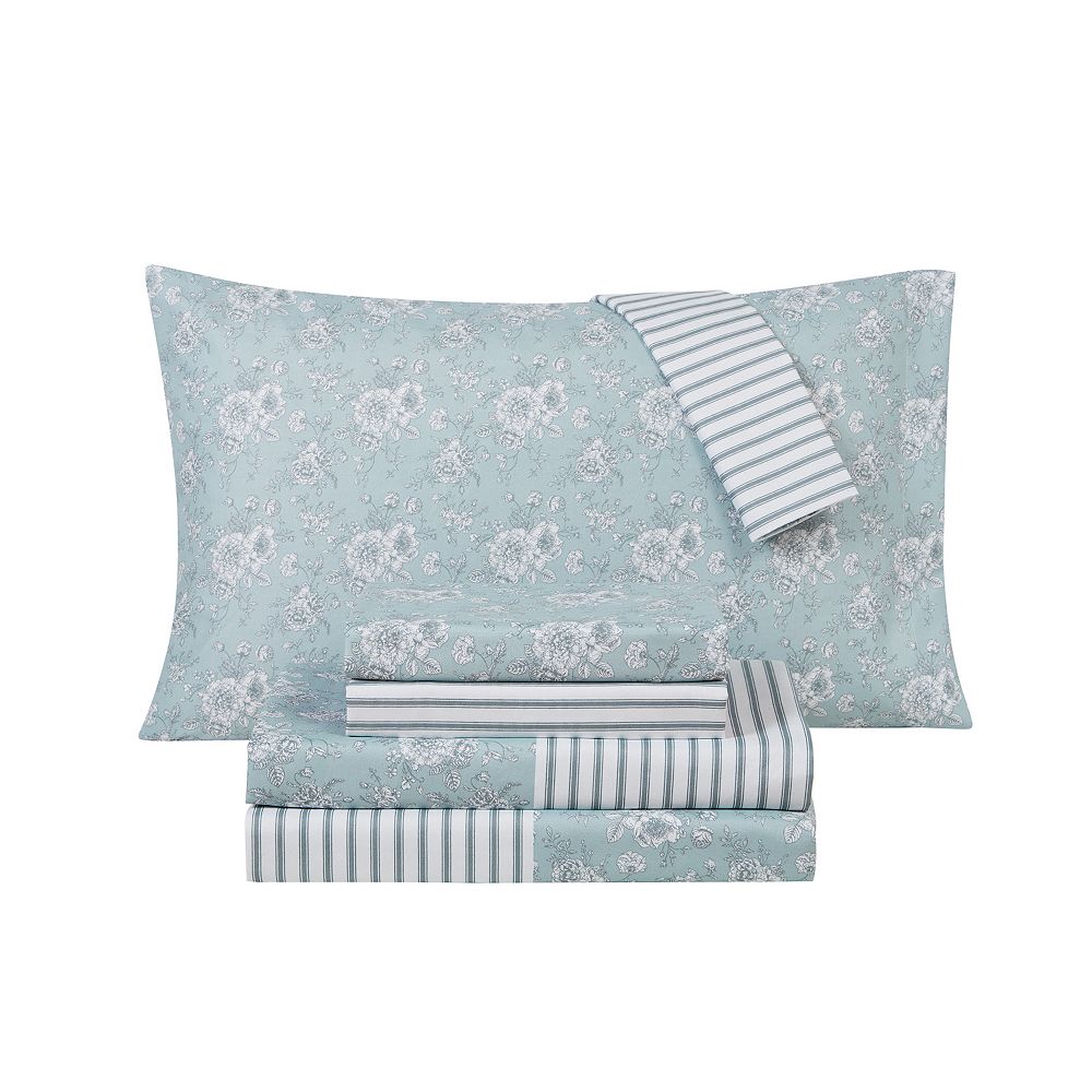 Turnstyle Alonsa Striped Sheet Set
