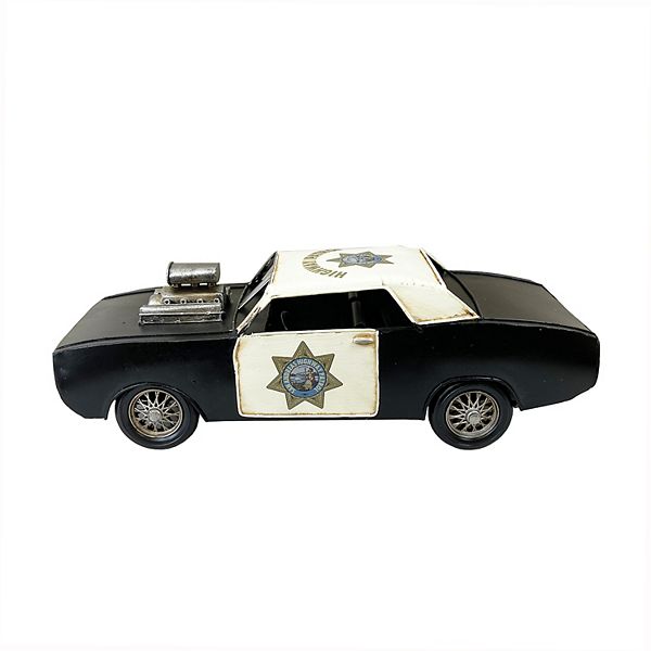 Police Hot Rod Metal Model