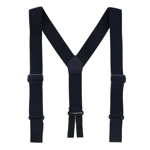 Welch Men's Elastic Y-Back Ergonomic Support Suspenders (Tall Available)