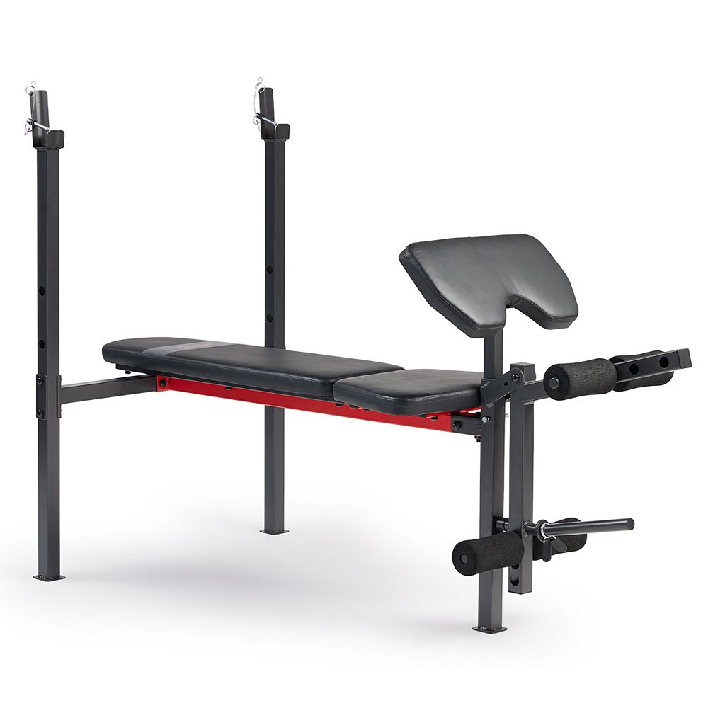 Sunny Health & Fitness Adjustable Standard Incline Weight Bench
