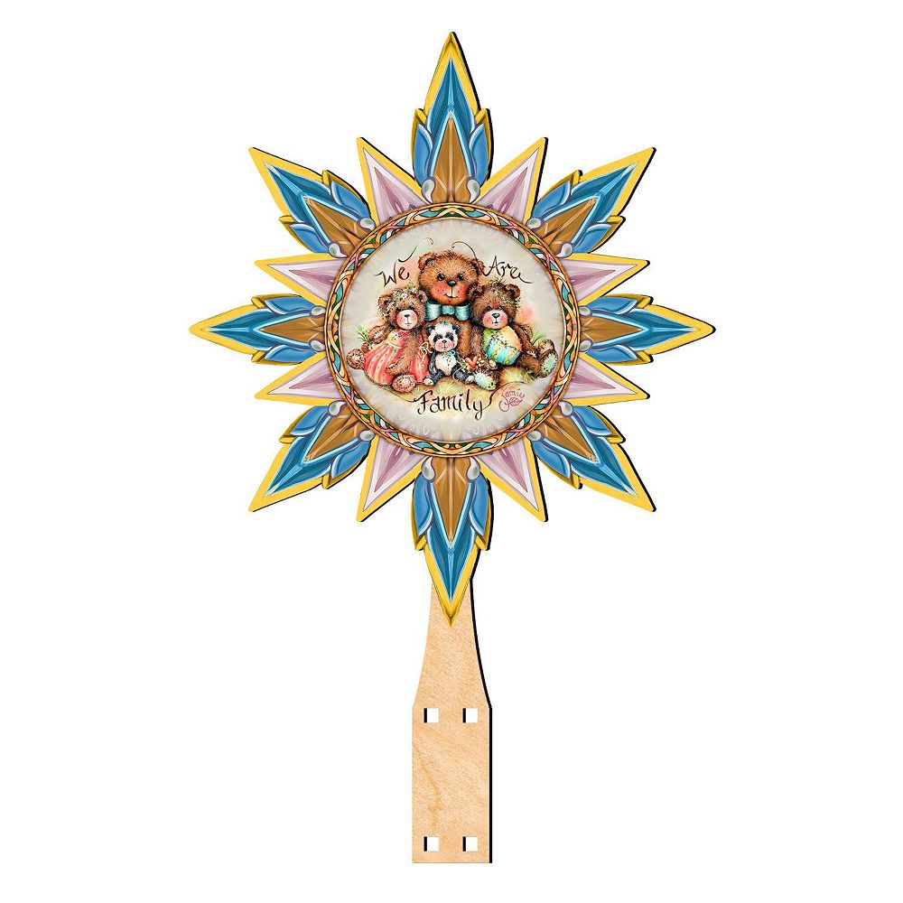 We Are the Family Tree Topper Wooden Decor by J. Mills-Price