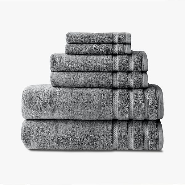 True Comfort 6-pc. Cotton Bath Towel Set