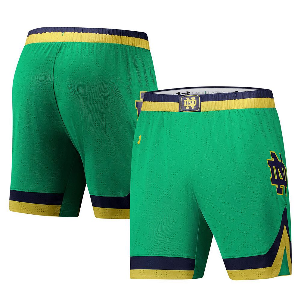 Men's Under Armour Green Notre Dame Fighting Irish Replica Basketball ...