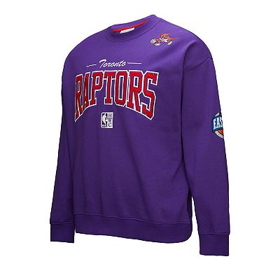 Men's Mitchell & Ness Purple Toronto Raptors Hardwood Classics There ...