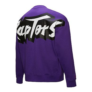 Men's Mitchell & Ness Purple Toronto Raptors Hardwood Classics There ...