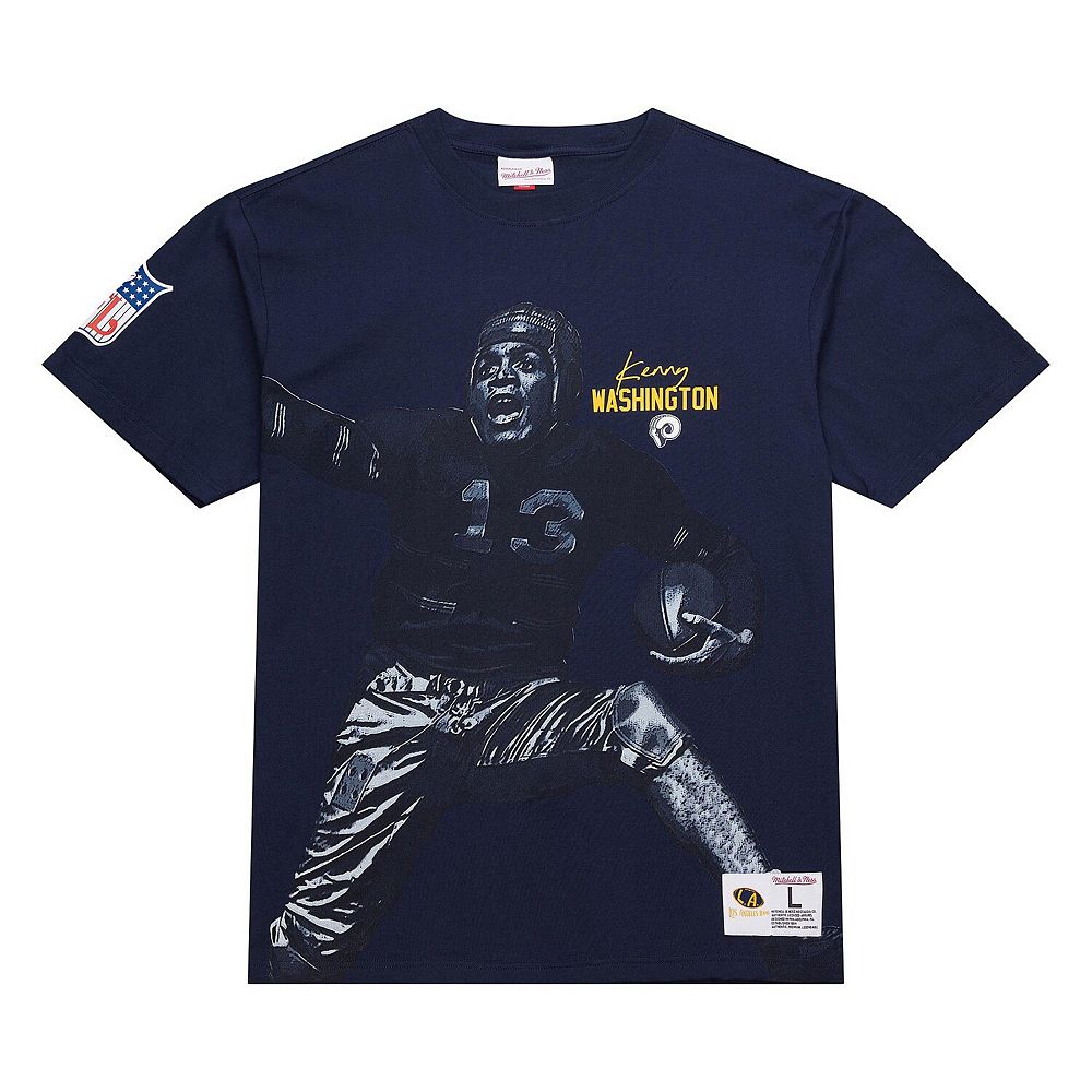 Men's Mitchell & Ness Kenny Washington Black Los Angeles Rams Vintage ...