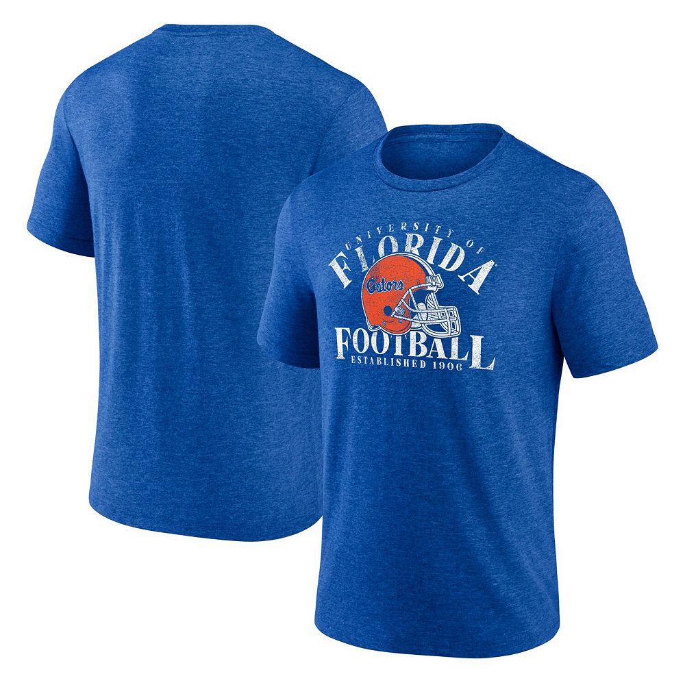 Men's Fanatics Royal Florida Gators True Classics The Goods Tri-Blend T ...