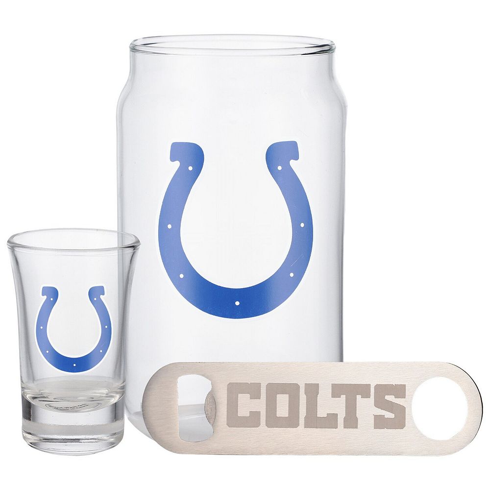 "The Memory Company Indianapolis Colts Three-Pack Beer Glass, 2oz. Shot ...