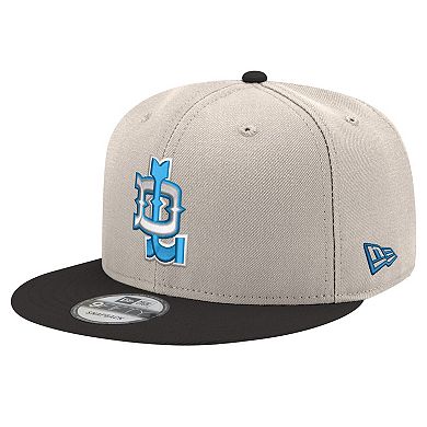 Men's New Era Cream/Blue Detroit Lions City Originals 9FIFTY Snapback Hat
