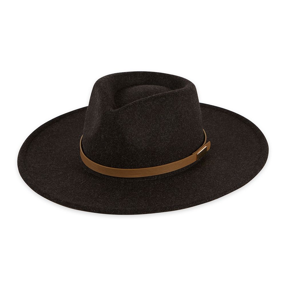 Heathered Wide Brim Hat