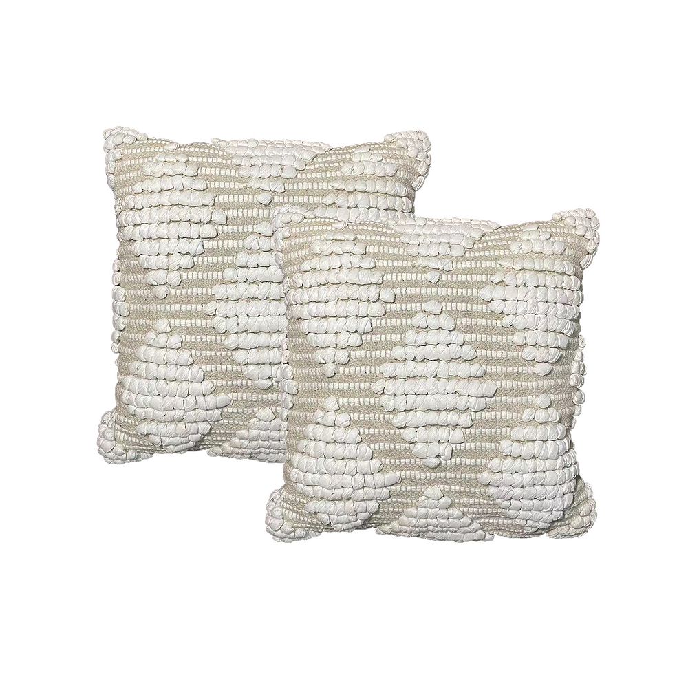 Harper Lane® Maxa Cotton Throw Pillows 2-piece Set