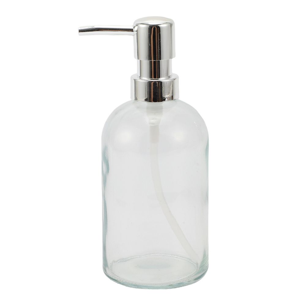 Classic Cylindrical Soap Pump Dispenser for Laundry Room Hotels 400ml 1 Pc