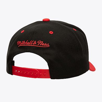 Men's Mitchell & Ness Black Chicago Blackhawks All In 2.0 Pro Crown ...