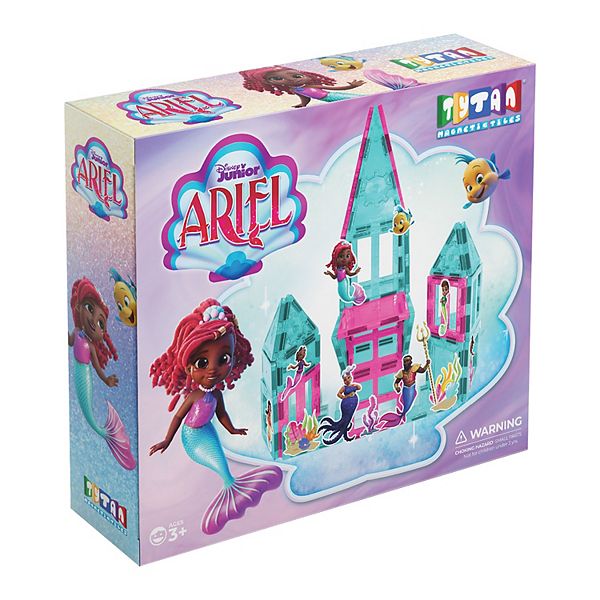 Disney Junior Ariel Magnetic Tiles - 41-Piece Set by Tytan Toys