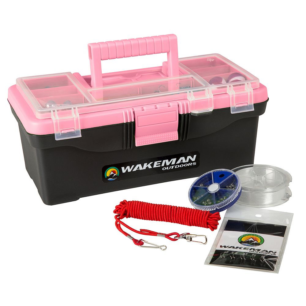 Pink fishing box store