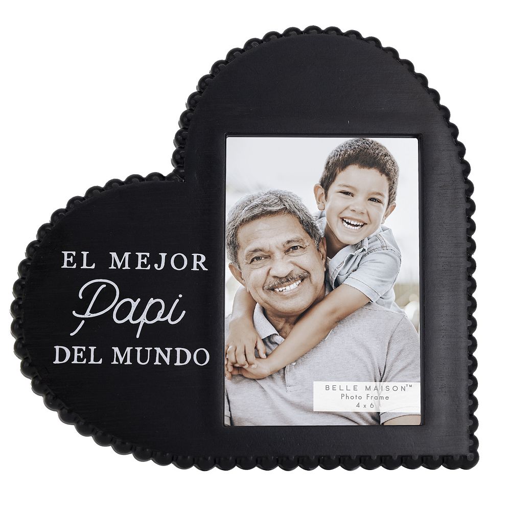 Belle Maison "Papi" Heart Frame Table Decor