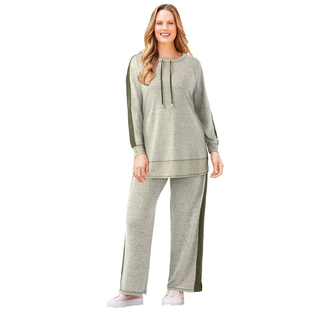 Catherines Women's Plus Size Impossibly Soft Drawstring Tunic