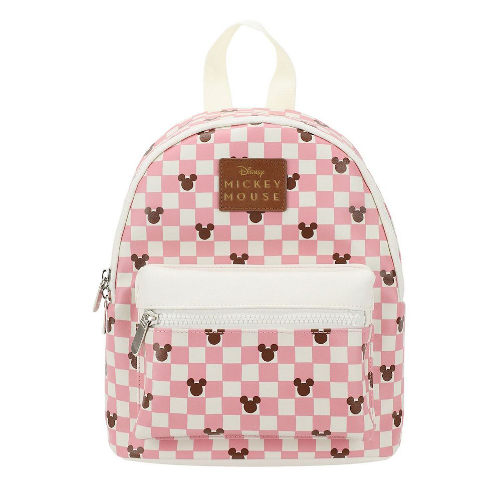 Disney's Mickey Mouse Ears Checkered Mini Backpack