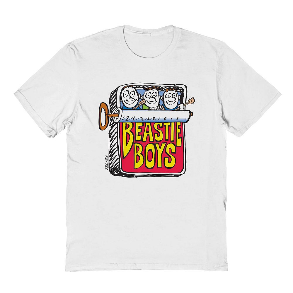 Men's Beastie Boys Sardines Drawing Graphic Tee