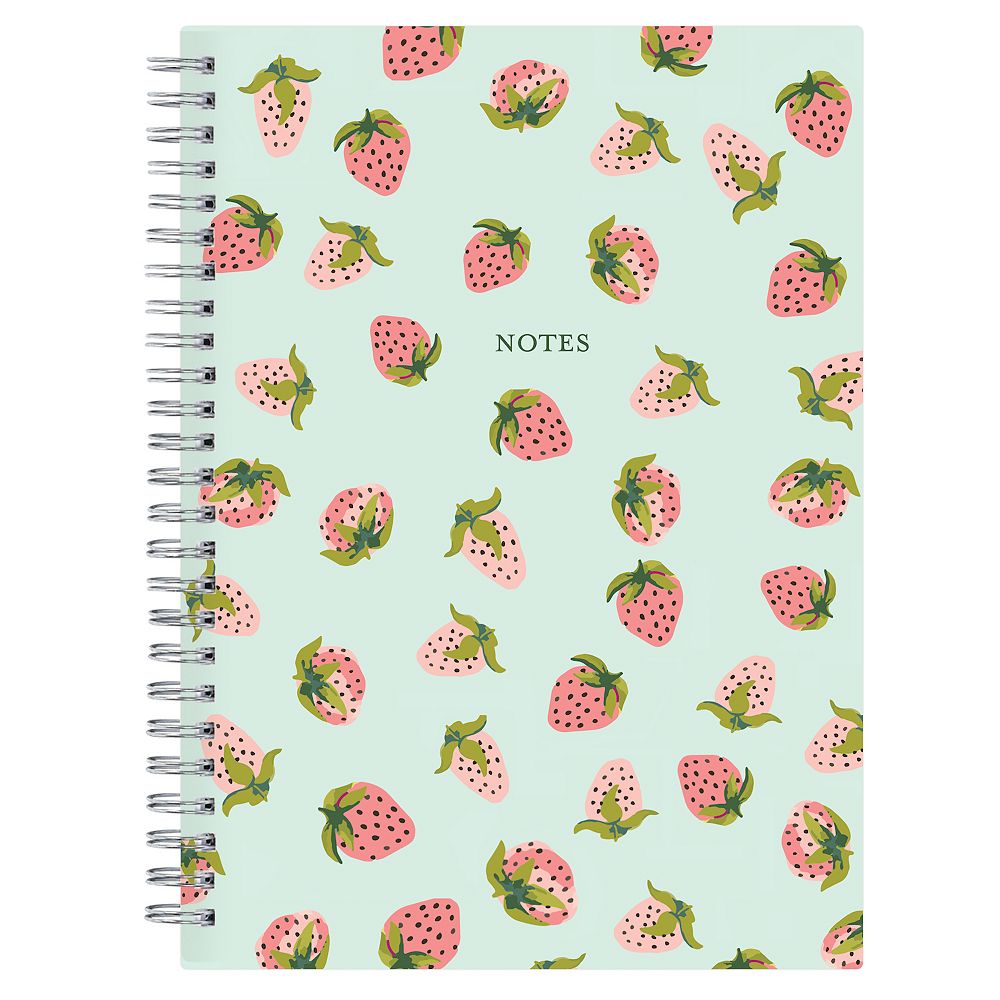 BLUE SKY Strawberry Wirebound Notebook