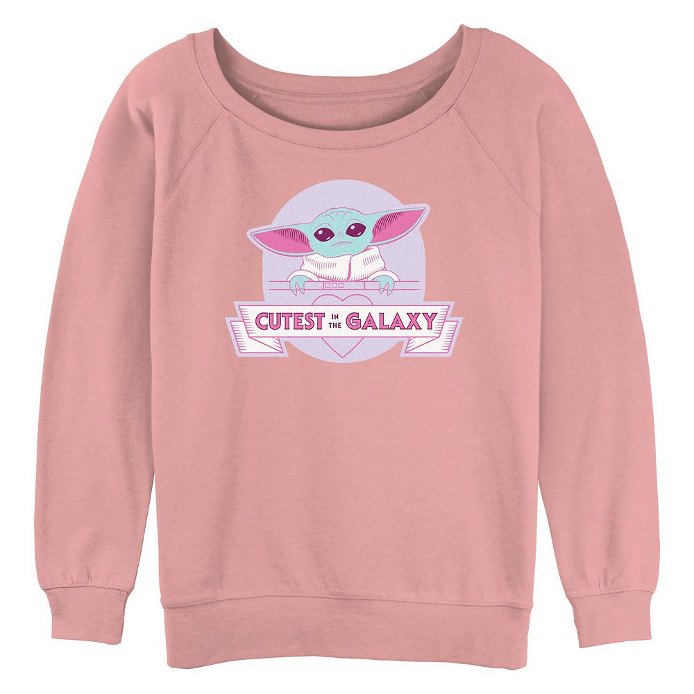 Juniors' Star Wars The Mandalorian Grogu Cutest In The Galaxy Graphic ...