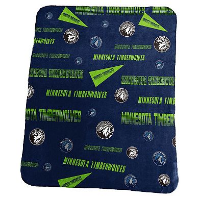 "Minnesota Timberwolves 50"" x 60"" Classic Fleece Blanket"