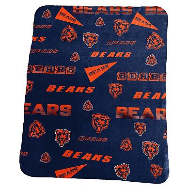 "Chicago Bears 50"" x 60"" Classic Fleece Blanket"