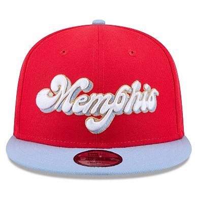 Men's New Era Red Memphis Grizzlies 2024/25 City Edition 9FIFTY ...