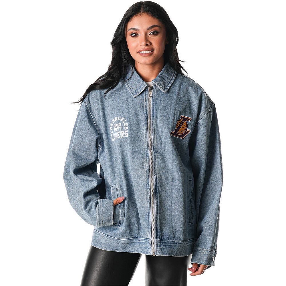 Unisex The Wild Collective Blue Los Angeles Lakers Coaches Full-Zip ...
