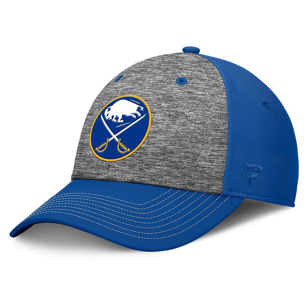 Men's Fanatics Gray/Royal Buffalo Sabres Fundamental Top Shelf 2-Tone ...