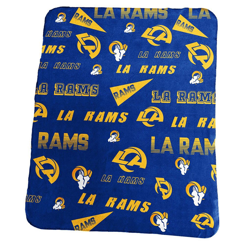 "Los Angeles Rams 50"" x 60"" Classic Fleece Blanket"