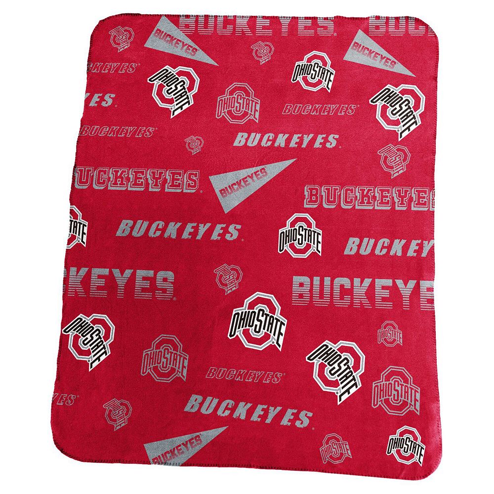 "Ohio State Buckeyes 50"" x 60"" Classic Fleece Blanket"