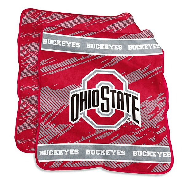 "Ohio State Buckeyes 60"" x 70"" Super Soft Sherpa Throw"