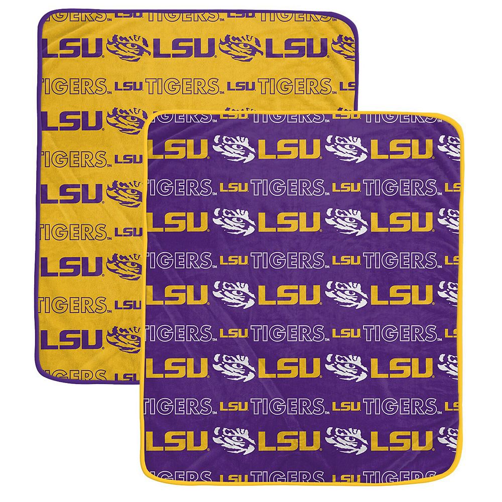 Pegasus LSU Tigers 60 ۝ x 70 ۝ Home & Away Two-Piece Blanket Set